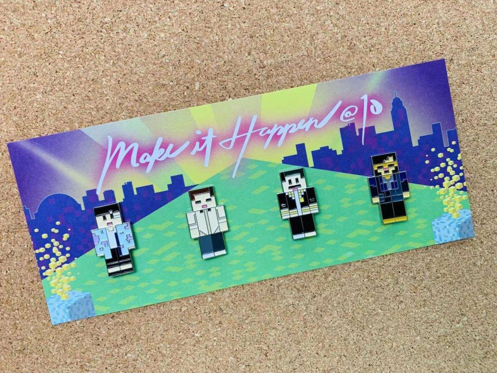 Custom Idol Pins, Kpop pins, bts pins - Honour